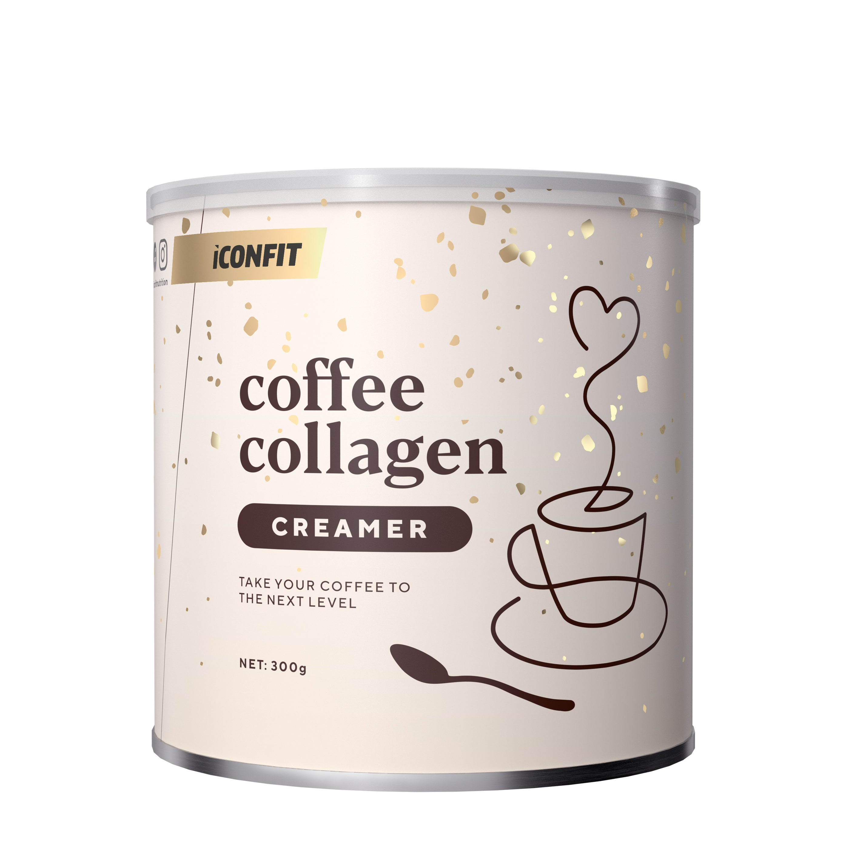 Collagen Coffee Creamer 300g - ICONFIT - ICONFIT Collagens, Health ...