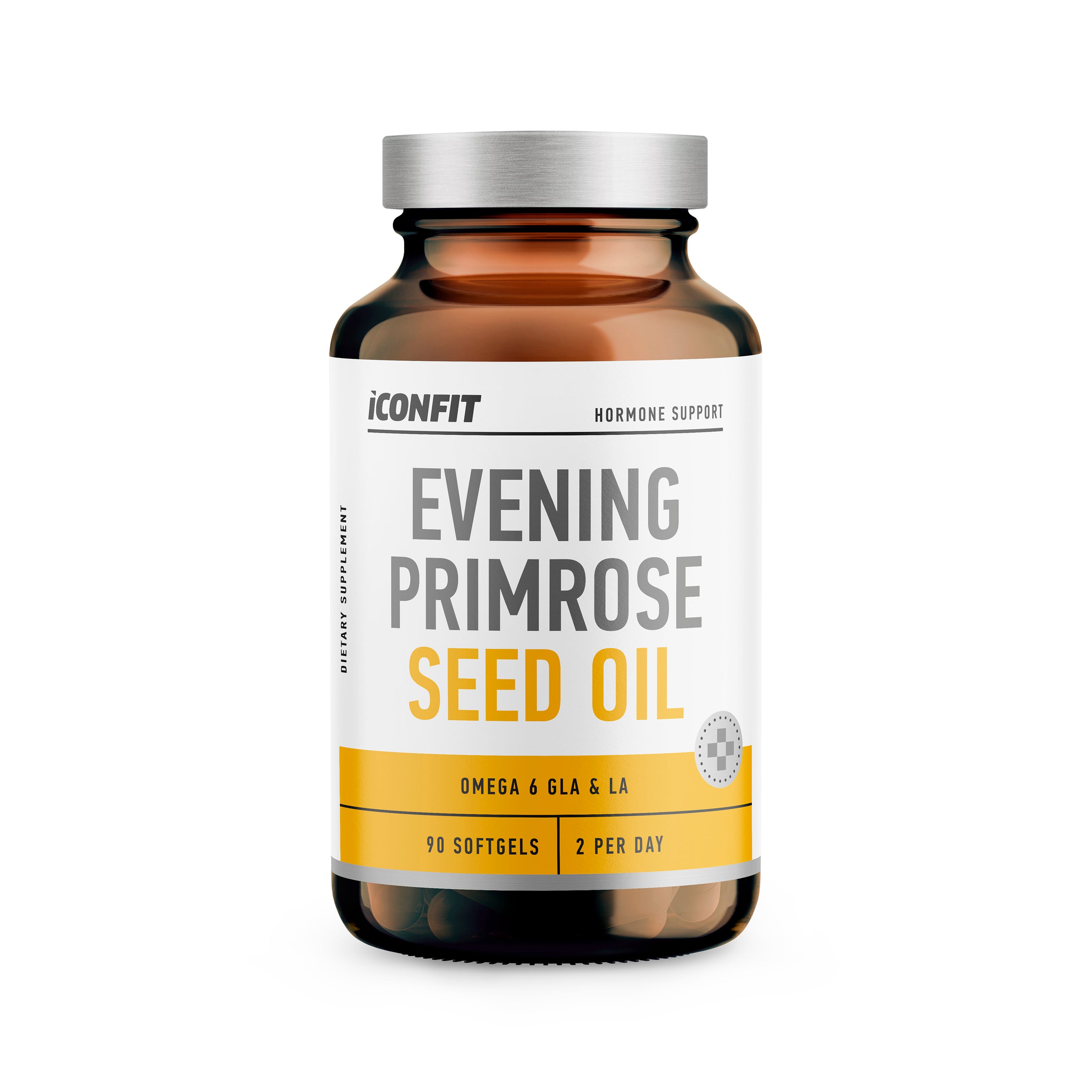 Evening Primrose Seed Oil 1000mg, N90 - ICONFIT — ICONFIT Collagens ...